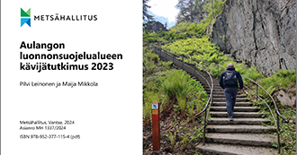 Aulangon luonnonsuojelualueen kävijätutkimus 2023 - julkaisut.metsa.fi